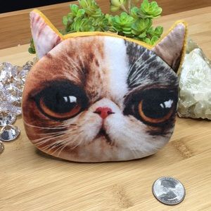 Bags | Kitty Cat Coin Purse | Poshmark